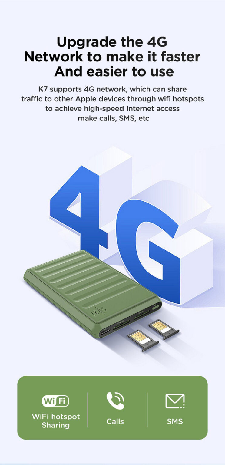 IKOS K7 Price in Pakistan - Dual SIM & 4G - Official Store